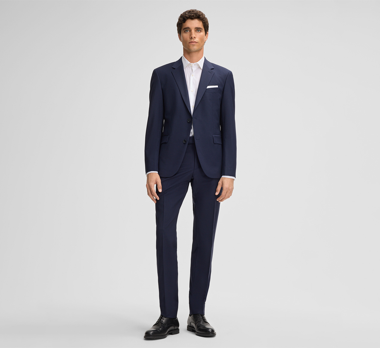 Flex Cross Aidan-Max Suit in Navy Marl - in the Strellson Online-Shop