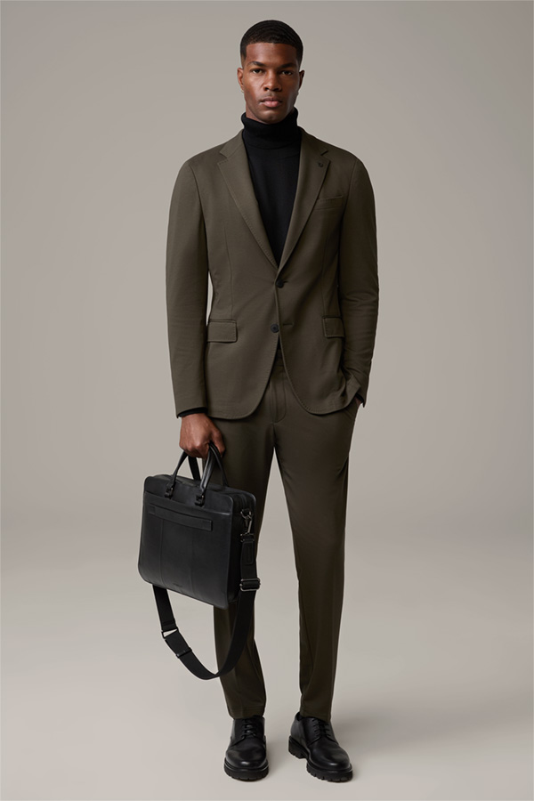 Flex Cross modular suit Acon-Tius, olive green - in the Strellson ...