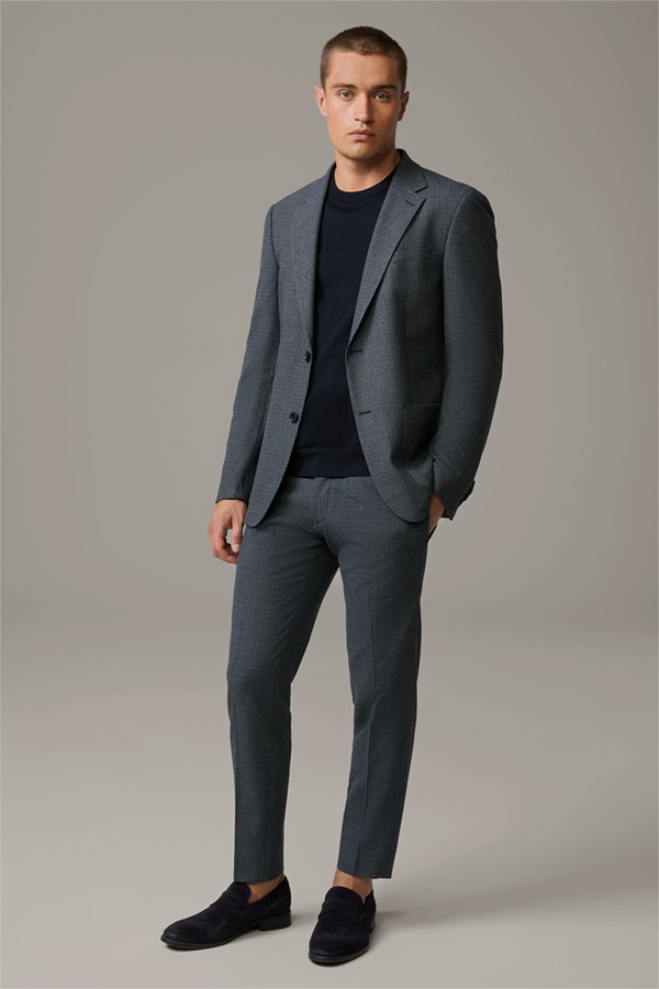 Arndt-Kynd Modular Suit in Dark Blue Check - in the Strellson Online-Shop